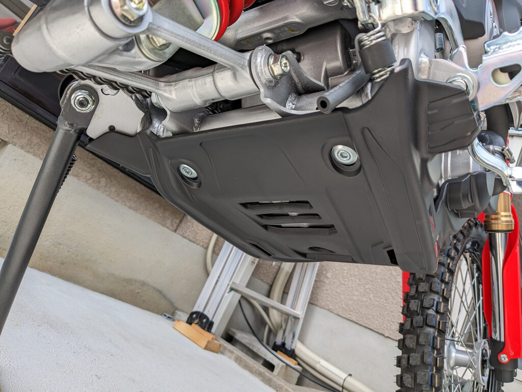 CRF250L MD47 ACERBIS スキッドプレート＆フレームガード 取付 - PUSH!PUSH!PUSH!.net