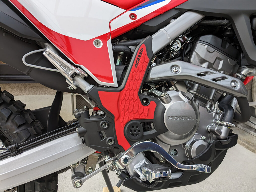 CRF250L MD47 ACERBIS スキッドプレート＆フレームガード 取付 - PUSH!PUSH!PUSH!.net