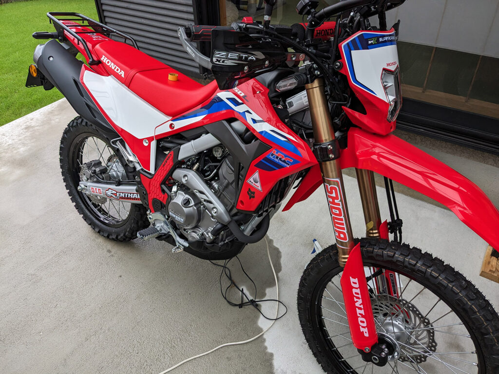 CRF250L MD47 AMAスーパークロス仕様 デカールカスタム その2 - PUSH!PUSH!PUSH!.net