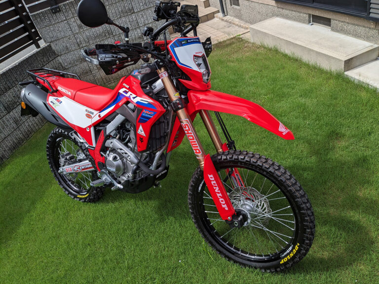 CRF250L MD47 リムステッカー＆タイヤデカール ～ AMA仕様完成 - PUSH!PUSH!PUSH!.net