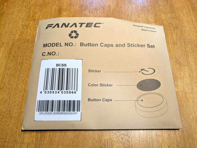FANATEC Button Caps and Sticker Set マクラーレンGT3ステアリングに施工 - PUSH!PUSH!PUSH ...